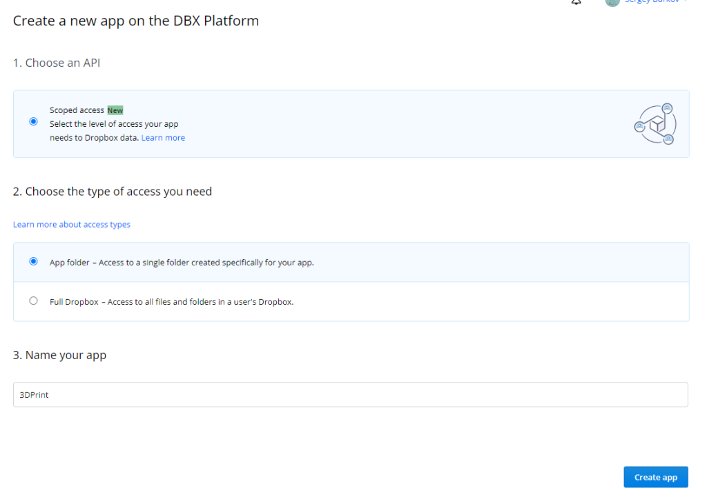 3DPrint: DropBox addon – WordPress 3D Printing